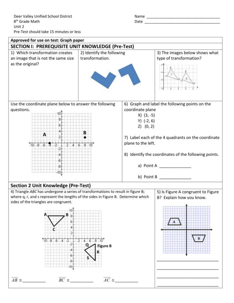 8th Grade Unit 2 Pre Post Test Answer Key DVUSDK 8th Grade Unit 2 Pre Post Test Answer Key DVUSDK