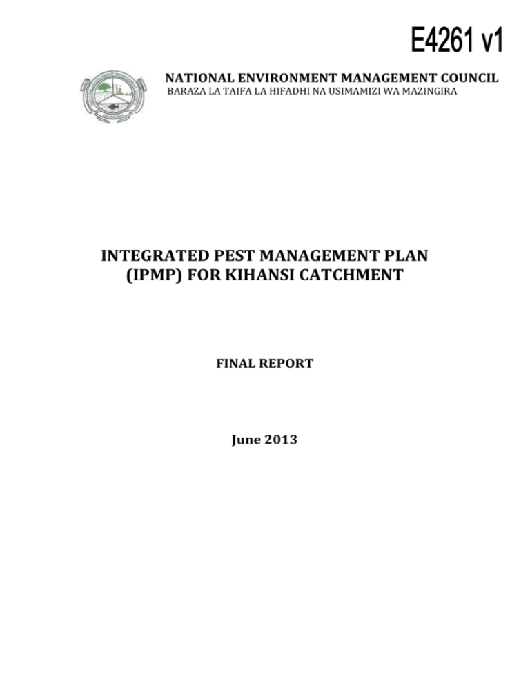 Table of contents (IPM) - Documents & Reports