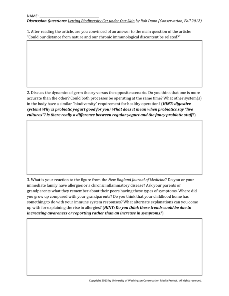 Discussion Questions Worksheet Discussion Questions Worksheet