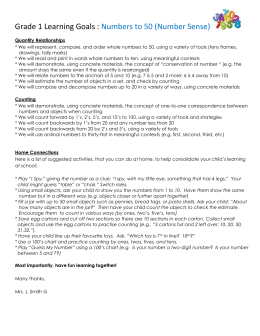 Principles of Counting