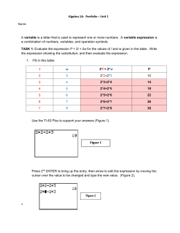 TI-83 Plus Cheat sheet