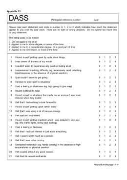 Edinburgh Postnatal Depression Scale (EPDS)