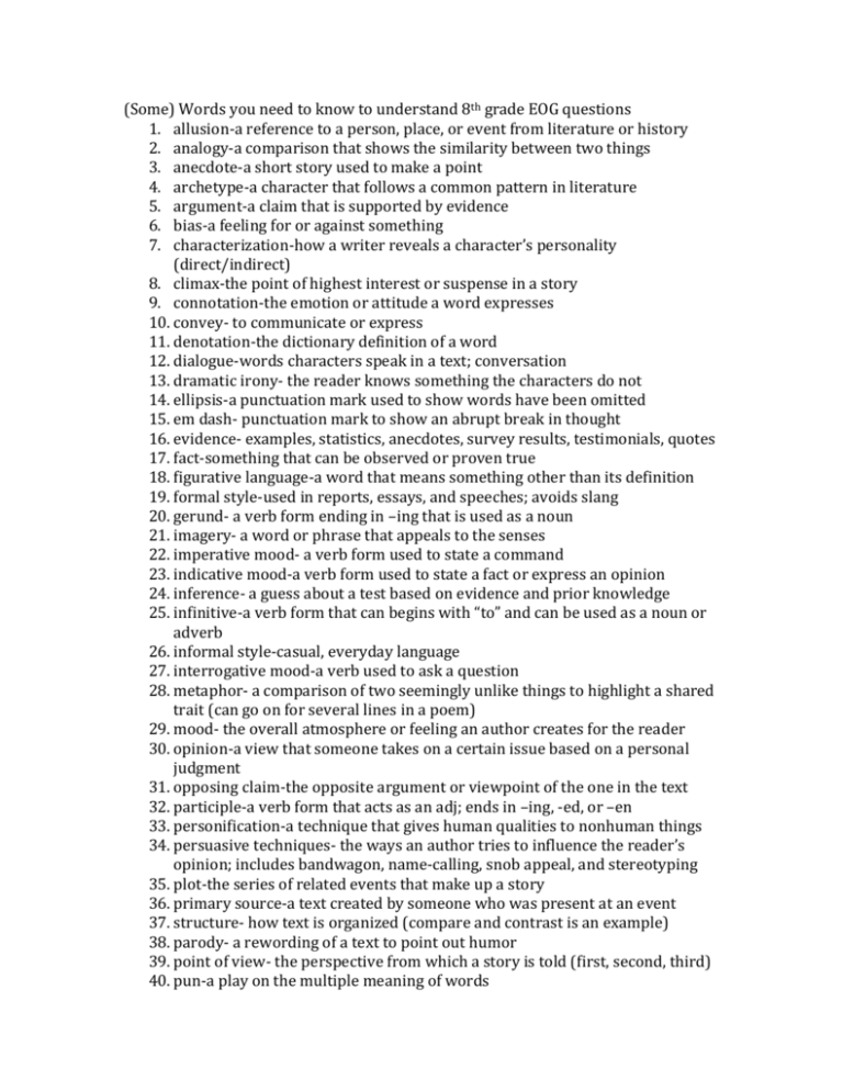 EOG Review