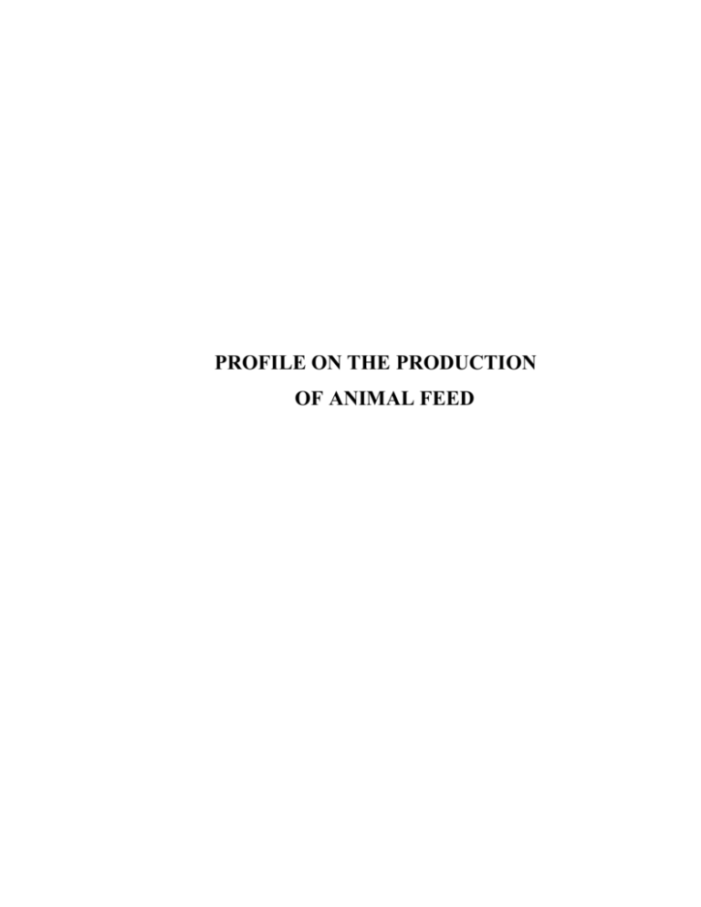 Animal Feed Animal Feed