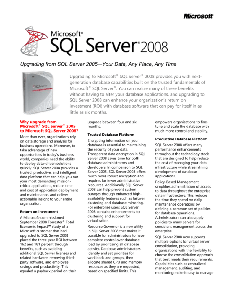 SQL Server Upgrade Tools