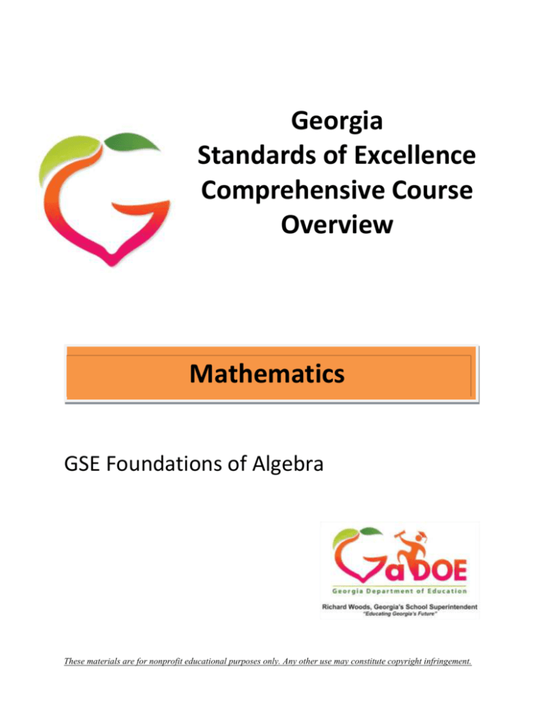 Foundations of Algebra Comprehensive Course