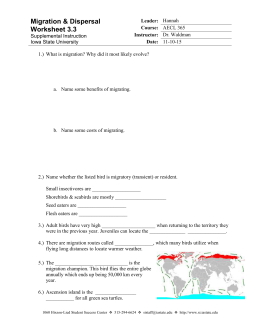 What is Human Migration? Types of Migration
