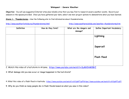 Severe Weather Packet