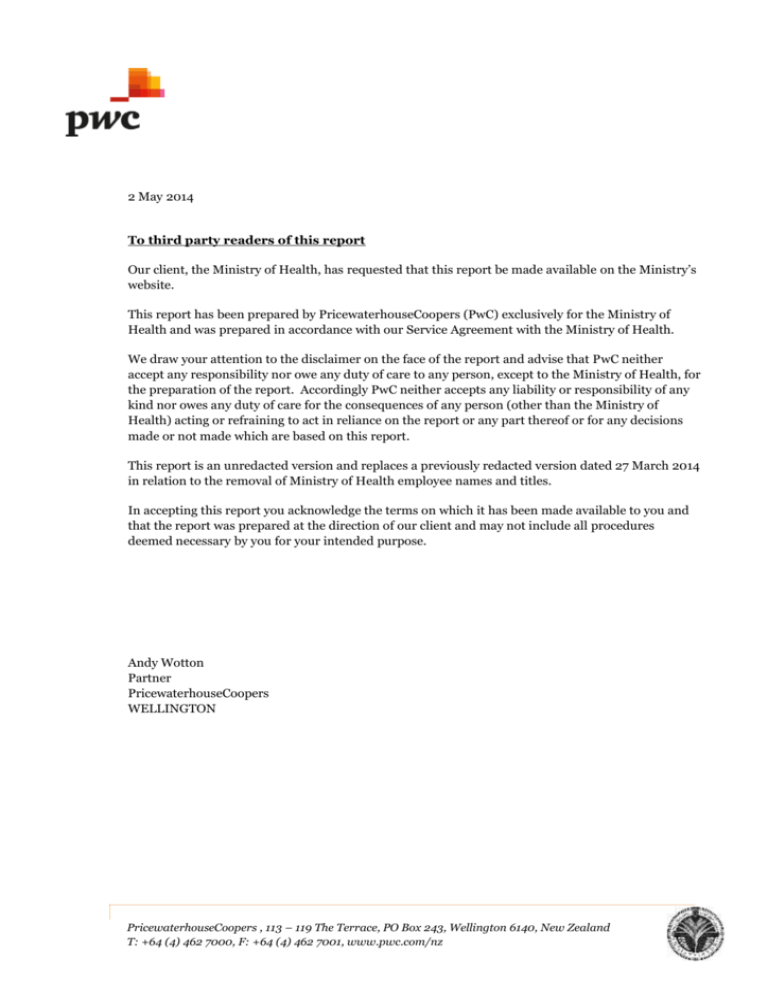 Probity report - full