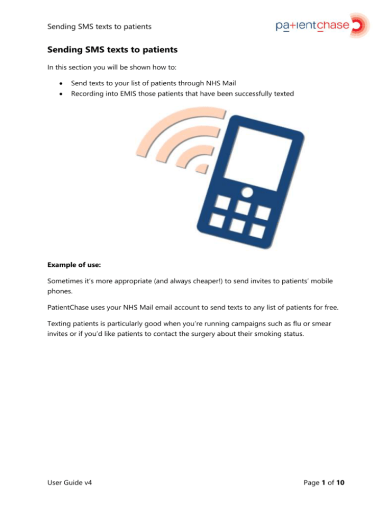 How to text patients