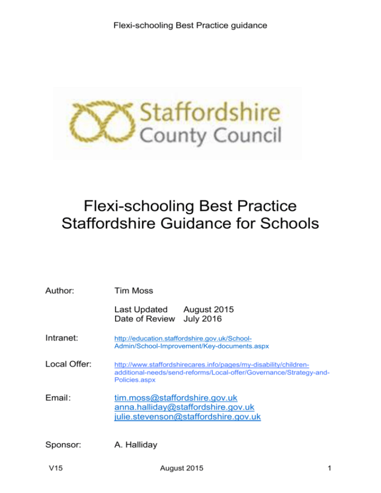 Flexi Best Practice - Final Version