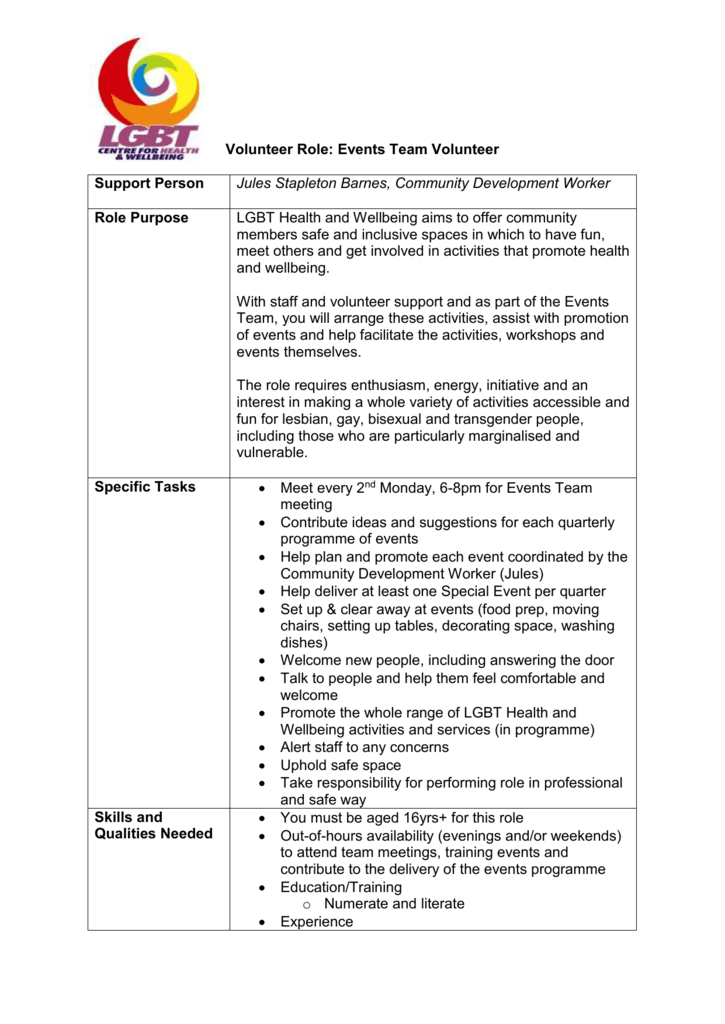 Roles And Responsibilities Of Community Development Worker