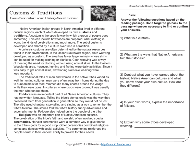 Free Printable Fifth Grade Reading Comprehension Worksheets K5 Learning Free Printable Fifth Grade Reading Comprehension Worksheets K5 Learning