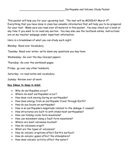 Earth/Environmental Science Review Packet