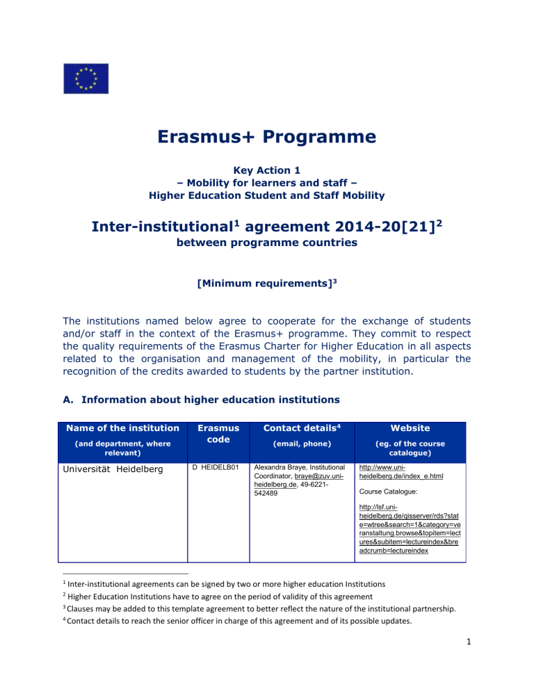 Inter-institutional 1 agreement 2014