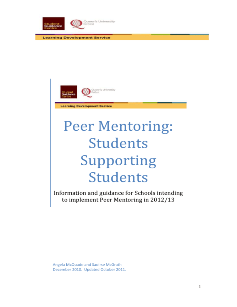 School-based Peen Mentoring Handbook