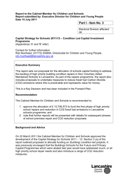 Damage Assessment – Private Residences FEMA Categories of