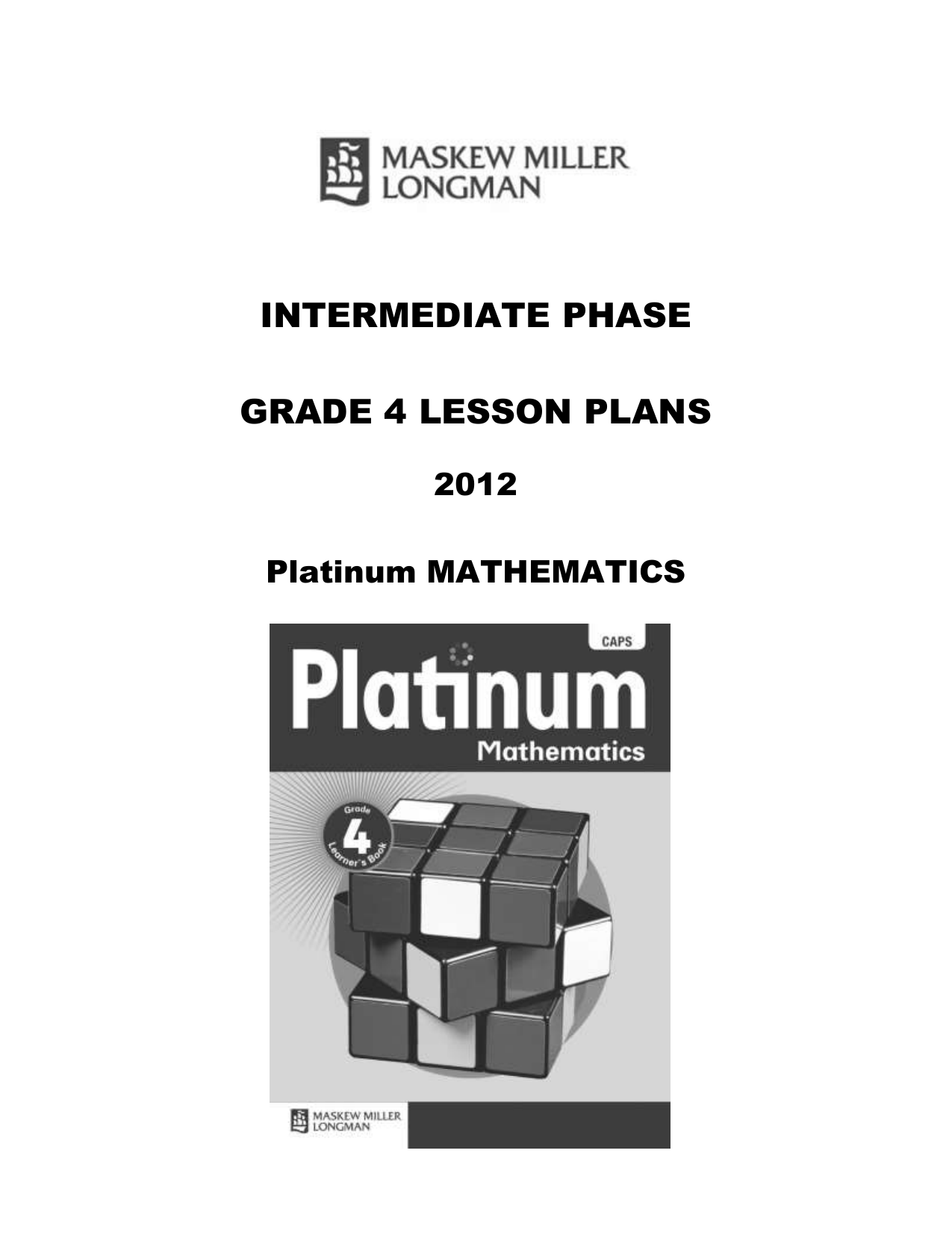 Platinum Mathematics Grade 7 Teacher s Guide Pdf Download Platinum Mathematics Grade 7 Teacher s Guide Pdf Download