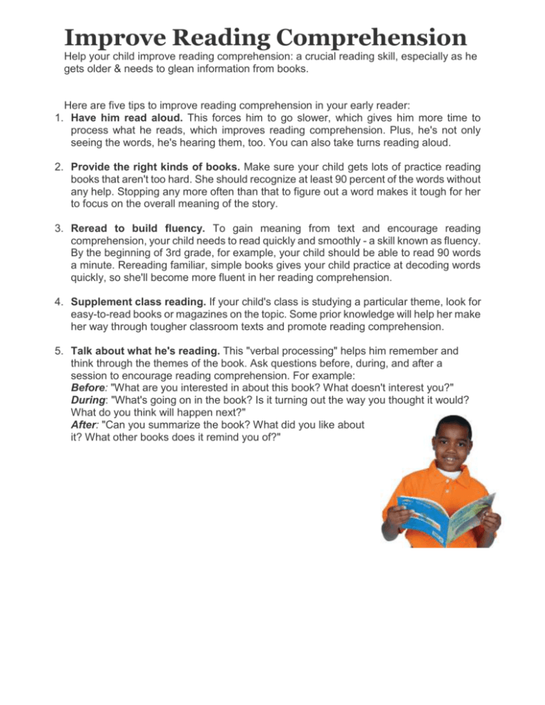 Improve Reading Comprehension