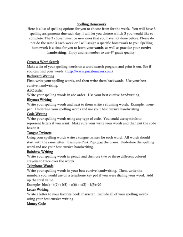 Create A Word Search
