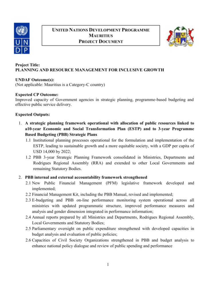 Prodoc Pillar 1 after LPAC FINAL COPY