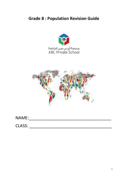 Human Population Pyramids Lab