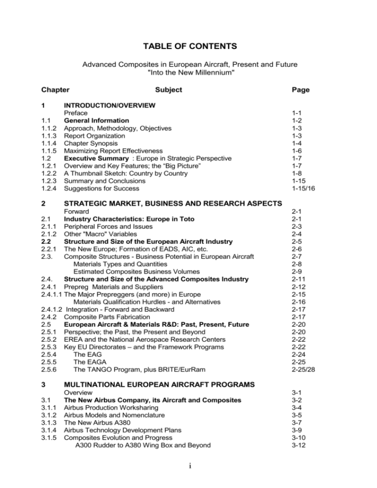 3 multinational european aircraft programs