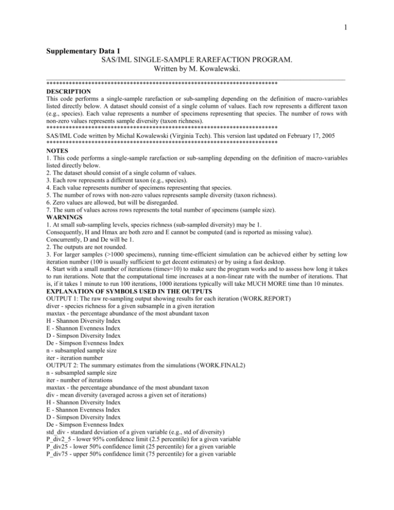 Supplementary Data 1