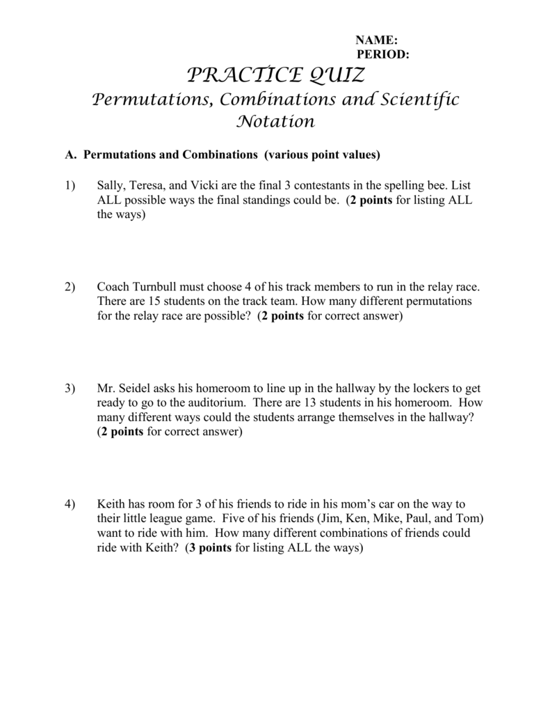 PRACTICE QUIZ