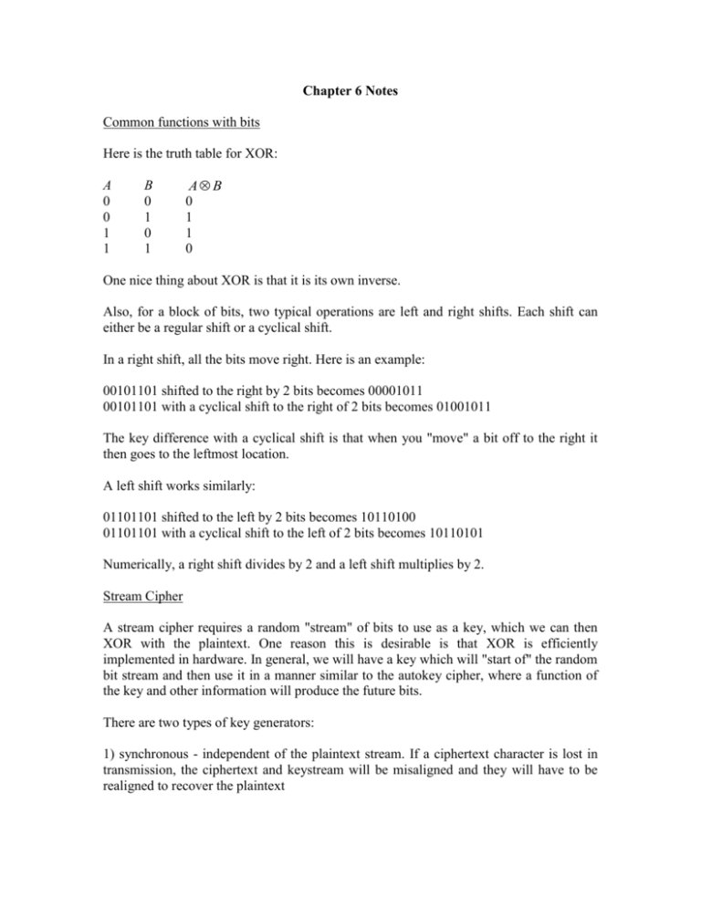 Chapter 6 Notes