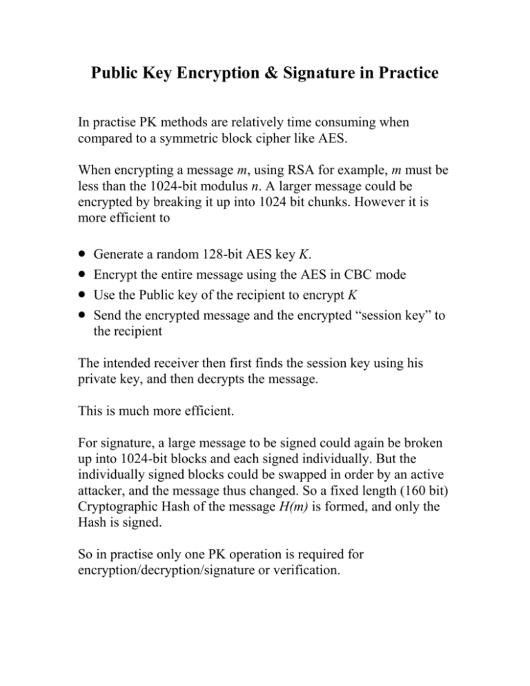 Public Key Encryption Signature In Practice Public Key Encryption Signature In Practice