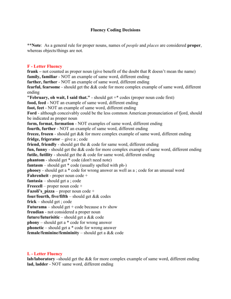 Cor860FluencyCodingDecisions cor860fluencycodingdecisions