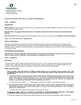 CSI MASTERFORMAT SECTION NUMBER