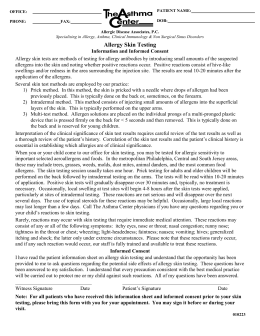 How do I make an allergen declaration for my food?