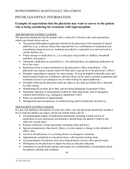 Sample Opioid Treatment Agreement