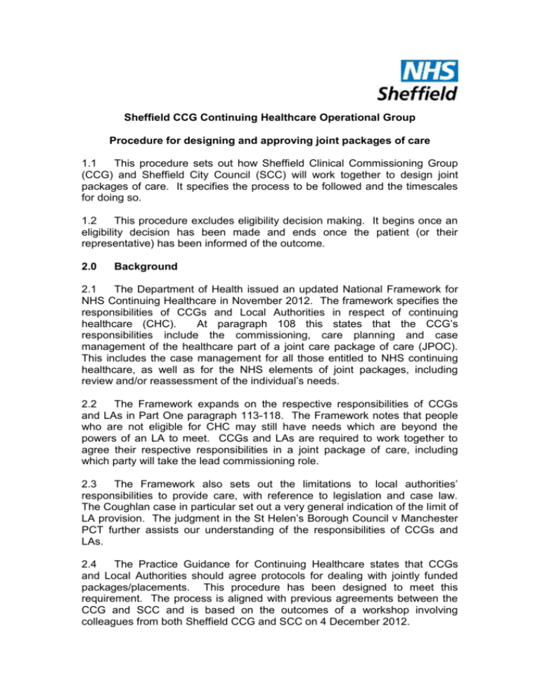 Pateitns no long er eligible for NHS Continuing