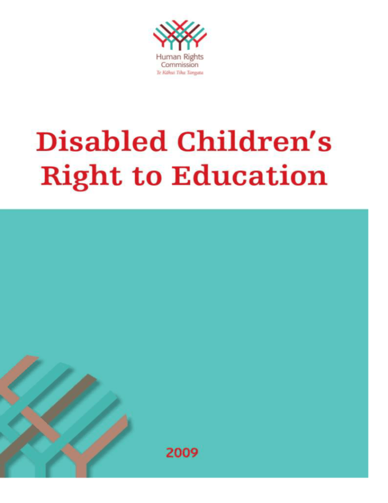 Disabled Children`s Right to Education