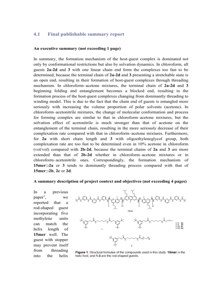 Final1 final publishable summary report Final1 final publishable summary report
