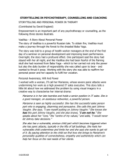 Cognitive Behavioural Avoidance Scale