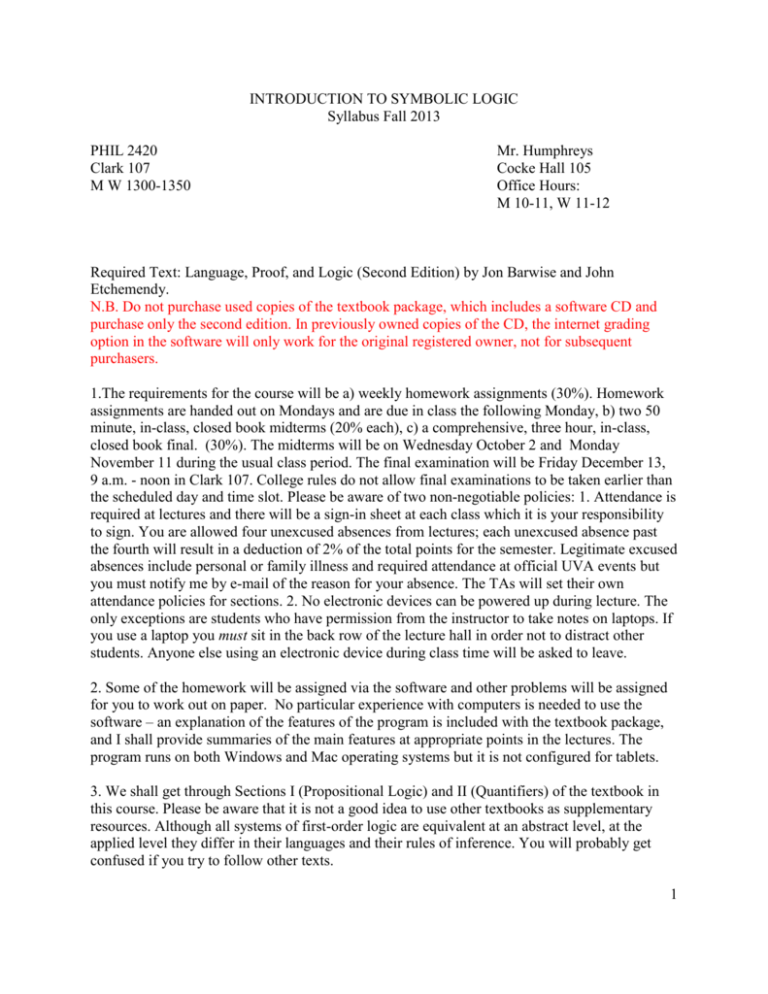 2013 Syllabus