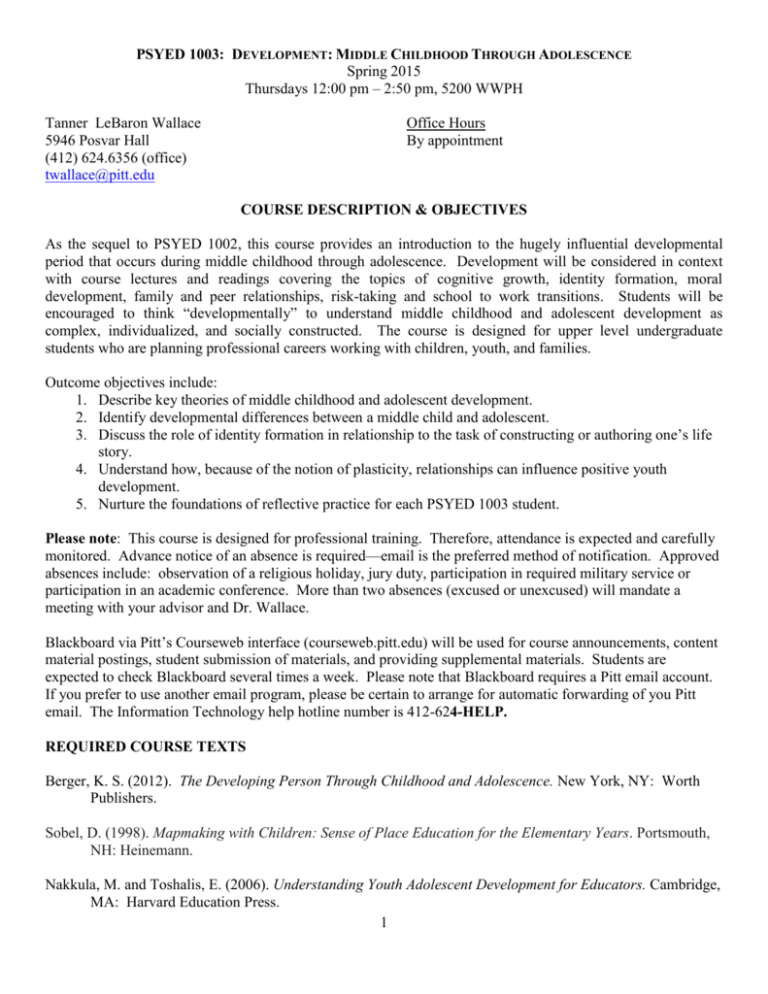 psyed 2519: qualitative methods of research and assessment