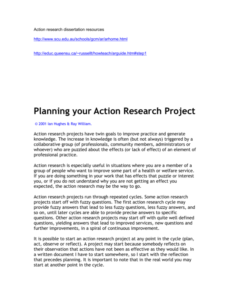 What Is Action Research AR 