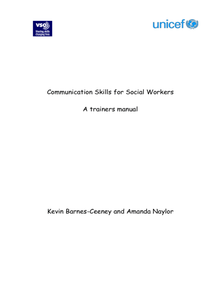 Communication Manual Communication Manual