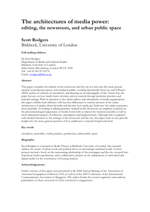 Current Events Oral Presentation - Edu5262