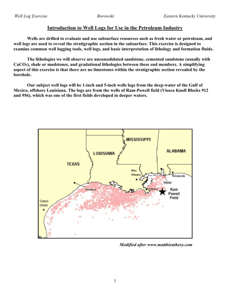 Well Log Interpretation Exercise: Lithology & Fluid Analysis