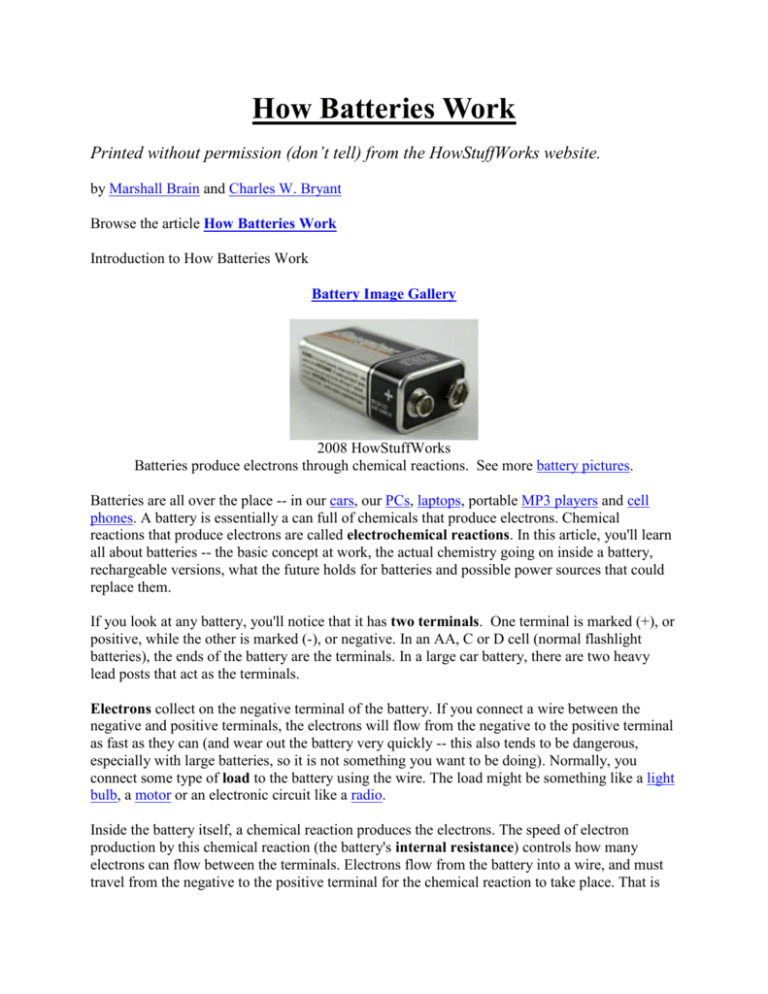 How Batteries Work