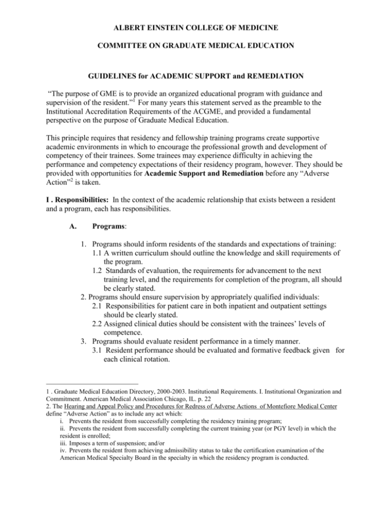 GUIDELINES For ACADEMIC SUPPORT And REMEDIATION guidelines-for-academic-support-and-remediation