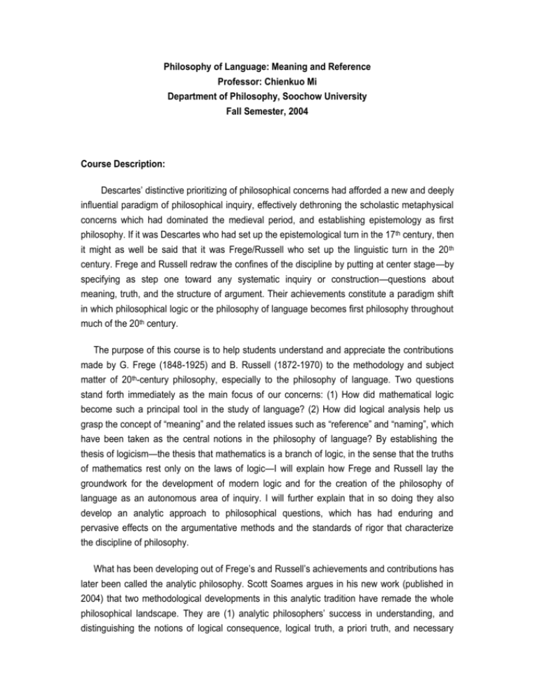 Philosophy Of Language Meaning And Reference philosophy-of-language-meaning-and-reference