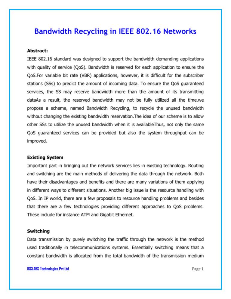 Abstract Make Final Year Projects Bangalore