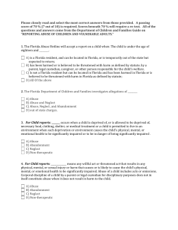 SAT Mandated Reporting Document